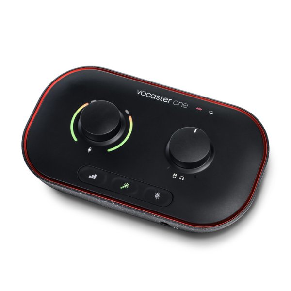 American Music & Sound - Vocaster One Studio —Solo Podcasting Interface ...